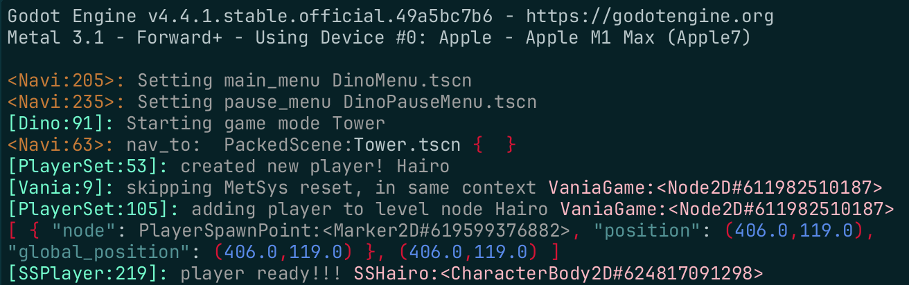 Log.gd, a Godot Pretty Printer